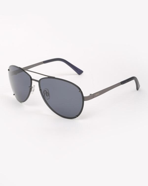 B1612C UV-Protected Full-Rim Aviator Sunglasses - JioMart