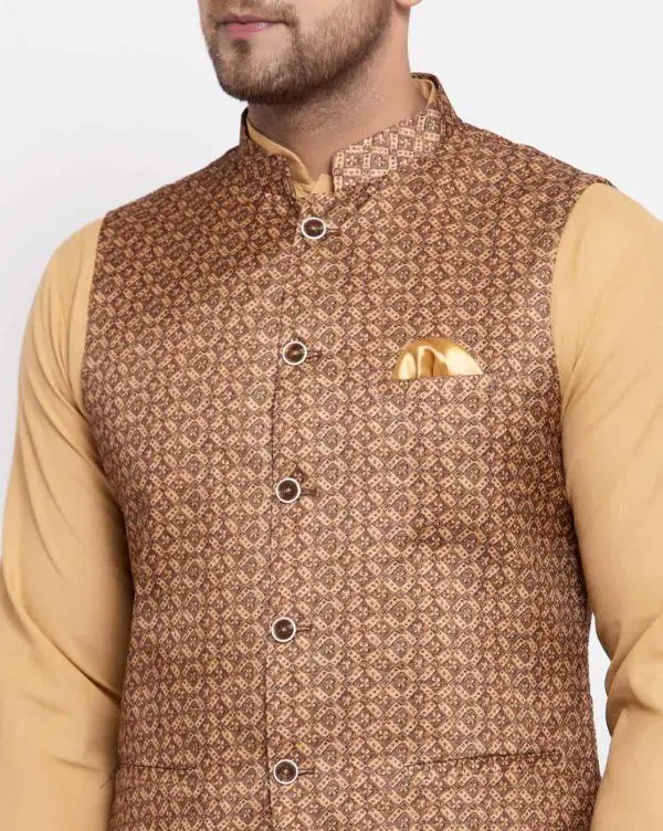 Printed Nehru Jacket - JioMart