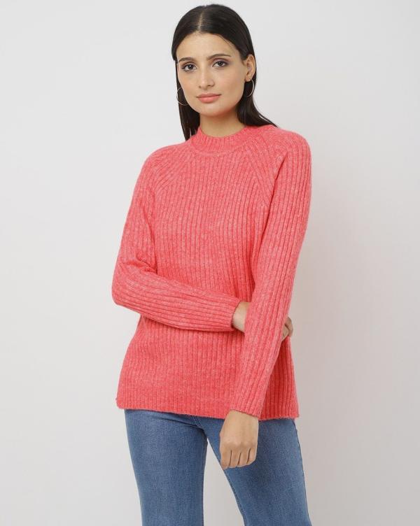 Full-Sleeve Round-Neck Pullover - JioMart