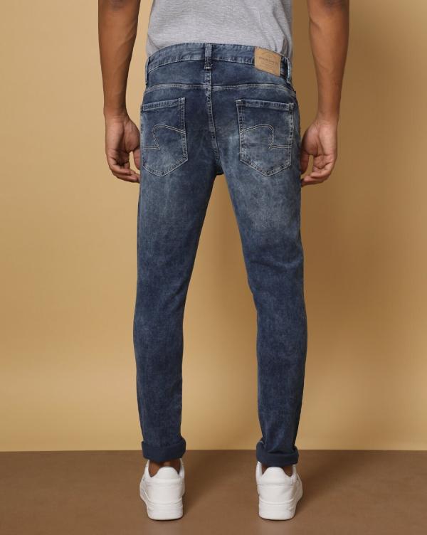 Heavy-Wash Super Skinny Fit Jeans - JioMart