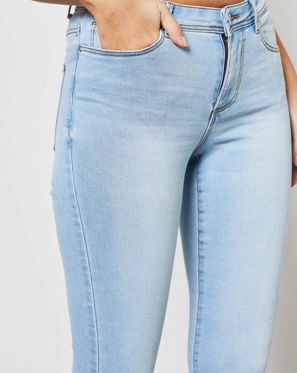 Lightly Washed Skinny Fit Jeans - JioMart