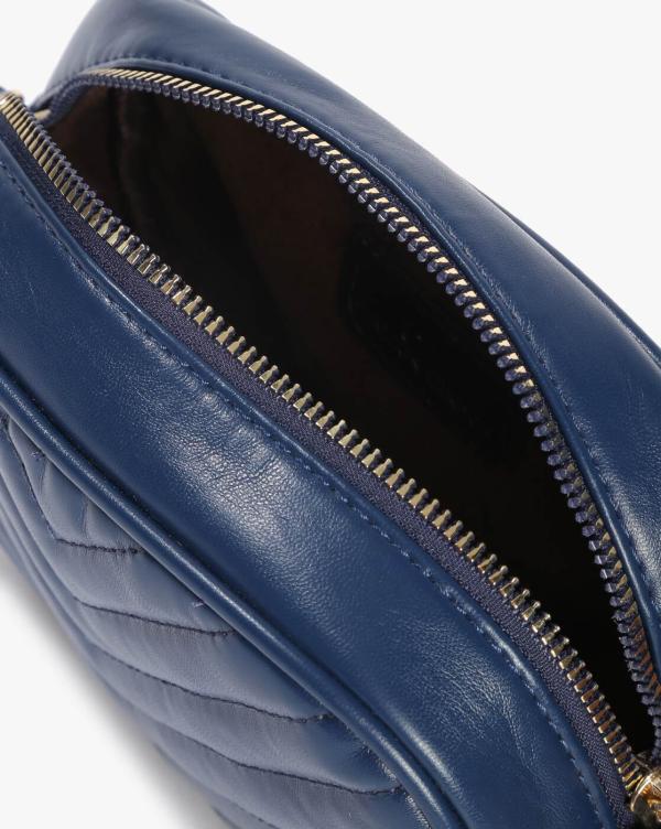 Quilted Sling Bag with Metallic Strap - JioMart