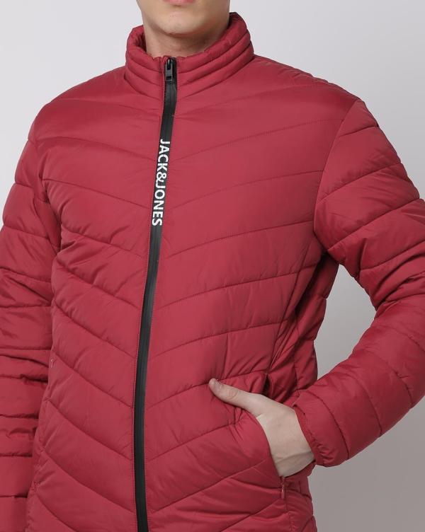 Quilted Zip-Front Puffer Jacket - JioMart