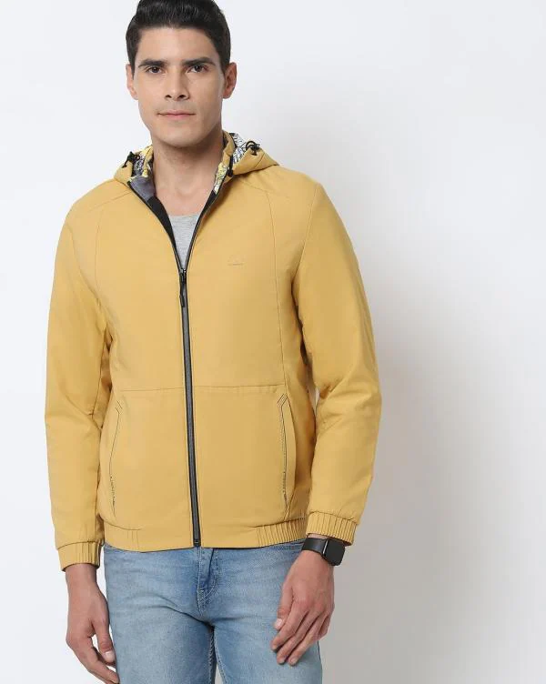 Zip-Front Hooded Jacket - JioMart