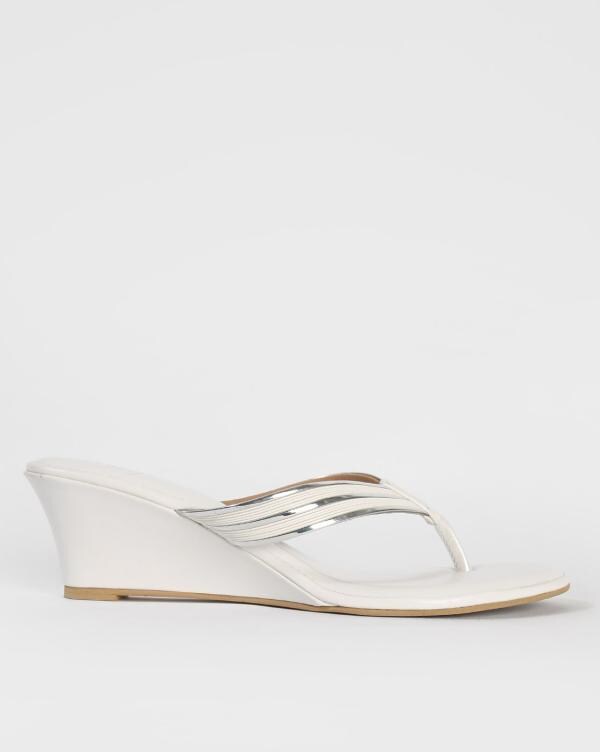 Embellished Thong-Strap Wedges - JioMart