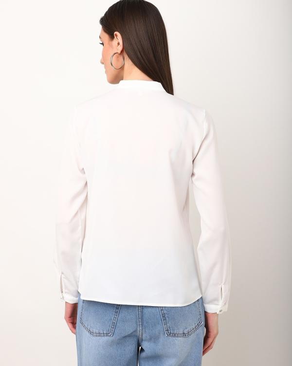 Shirt with Concealed Placket - JioMart