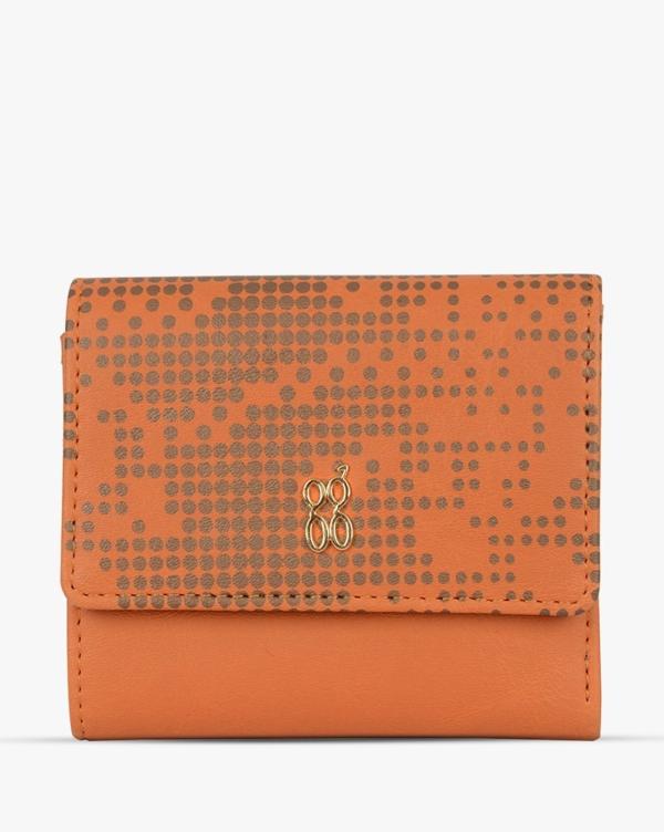 Polka-Dot Print Tri-Fold Wallet - JioMart