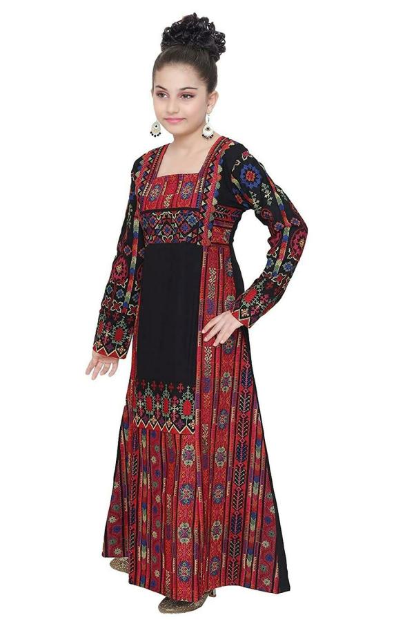Maxim Creation Girls Multicolor Maxi Dress, 10 to 11 years - JioMart