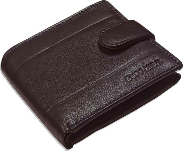 BUFFHIDE Brown Genuine Leather RFID Wallet For Men (6 Card Slots) - JioMart