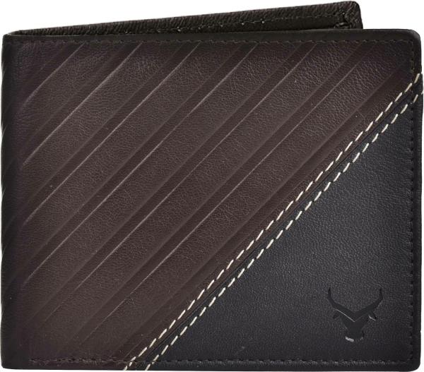 BUFFHIDE Brown Genuine Leather RFID Wallet For Men (8 Card Slots) - JioMart