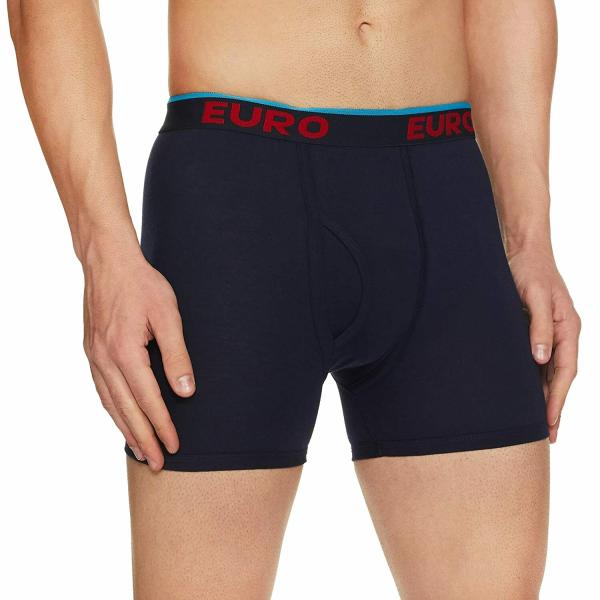 EURO Men Multicolor Solid Cotton Pack of 2 Trunks - JioMart