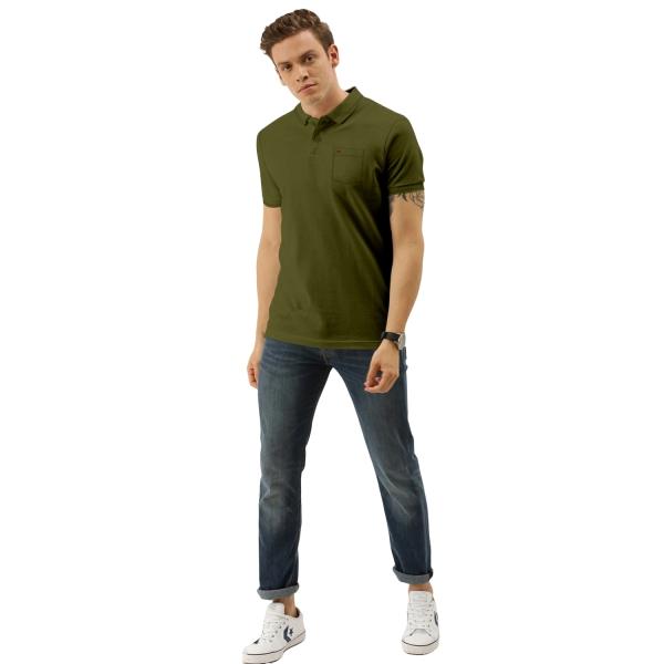 Tab91 Brand, Men's Polo Solid SAGE GREEN Tshirt For Men - JioMart