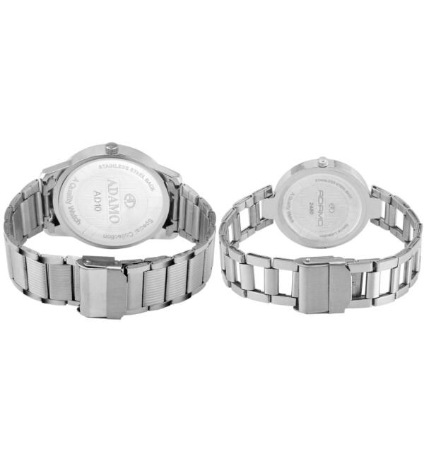 ADAMO Enchant Black Dial Men's & Women's Watch 812-2480SM02 - JioMart