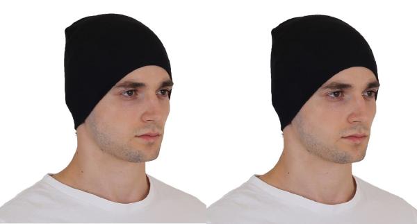 ATABZ Cotton skull caps under helmet head wear black - JioMart