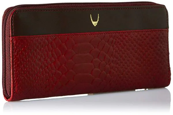 Hidesign Women Red Leather Wallet - JioMart