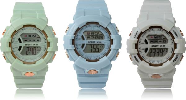 OM DESIGNER Sports Watch Multi-color Dial Multicolor Strap Watch for ...