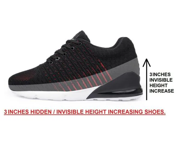 Bxxy Men's 3 Inch Hidden Height Increasing Sport Shoes - JioMart