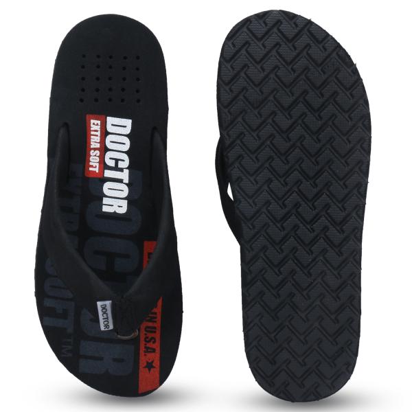 DOCTOR EXTRA SOFT House Slipper for Men's Ortho Care Orthopaedic and ...