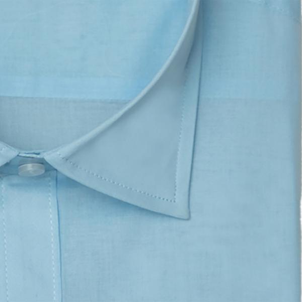 Genius Shirts 100% Cotton Solid Formal Half Sleeve Shirt for Men (38 ...