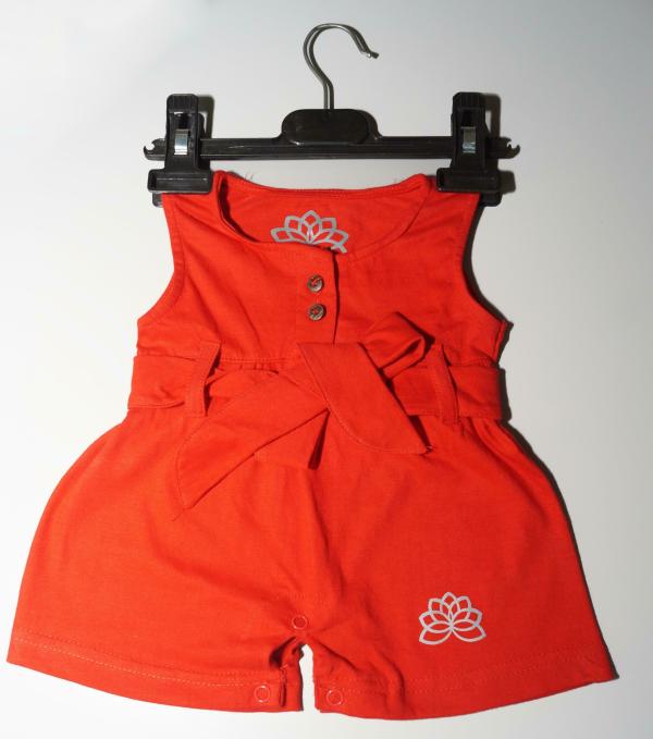 The Maple Fashion Girl Red Hosiery Dress (6-9 M) - JioMart