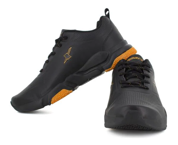 Sparx Men SM-661 Black Golden Sports Shoes - JioMart