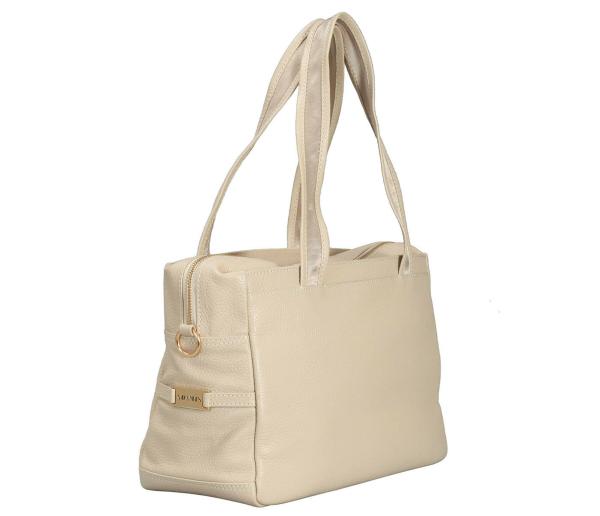 Adamis Paulina Beige Shoulder Work Bag - JioMart