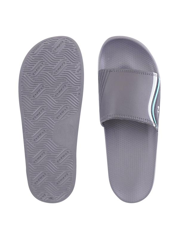 Campus SL-417A Grey Men's Sliders - JioMart