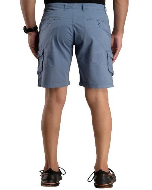 PINK MUSTACHE GREY CARGO 6 POCKET SHORTS - JioMart