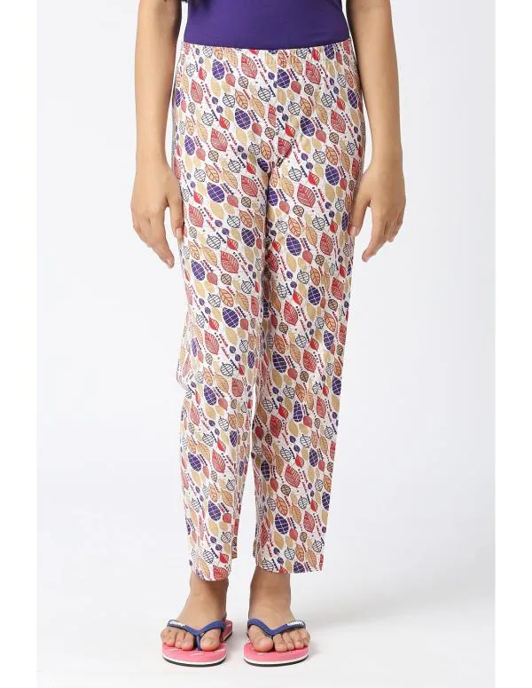 SINI MINI Girls All Over Printed Pant (Pack of 1) - JioMart