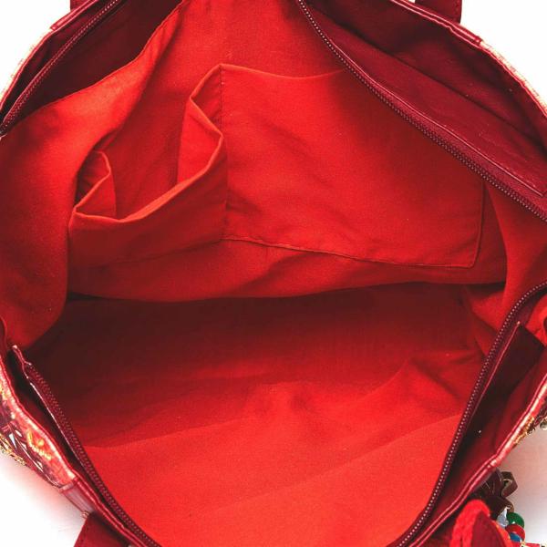 Chumbak Women Maroon Tote Bag - JioMart