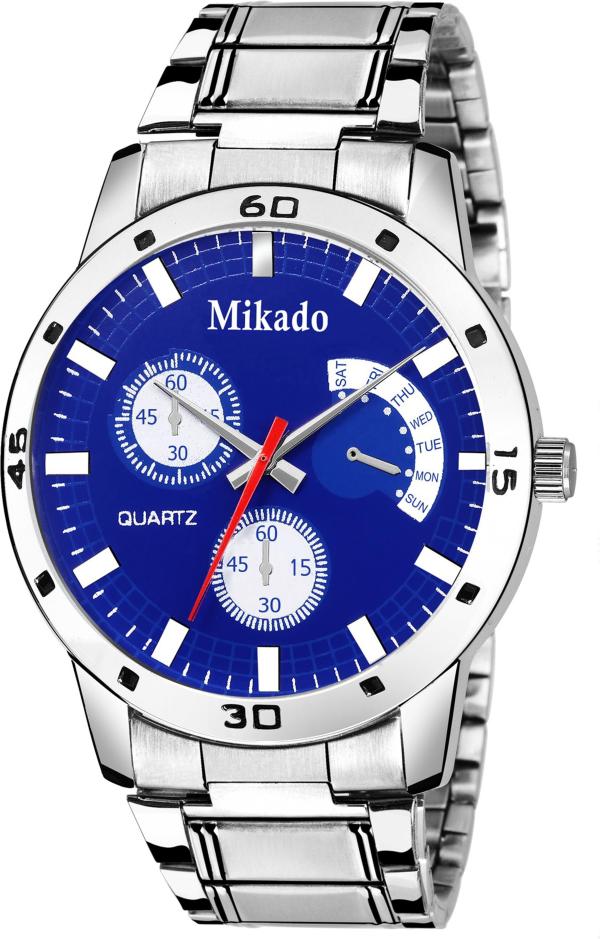 Mikado Analog Blue Watch For Men - JioMart