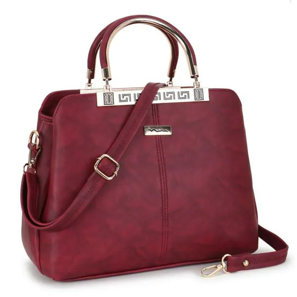 Shining Star Women's Maroon Handbag - JioMart