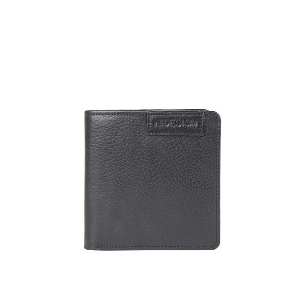 Hidesign Women Black Leather Wallet - JioMart