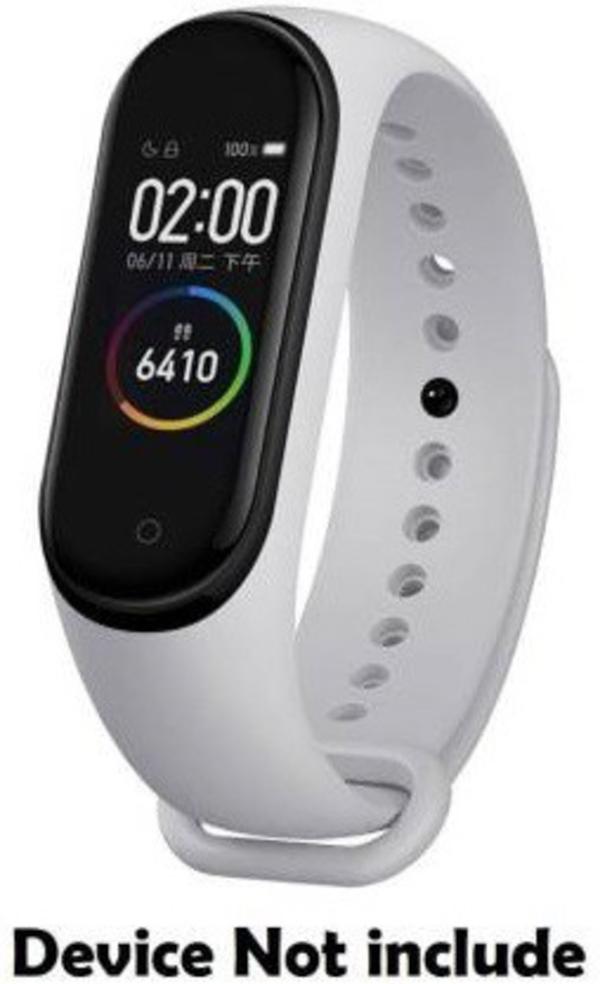 Askovid Grey Replacement Smart Band Strap - JioMart