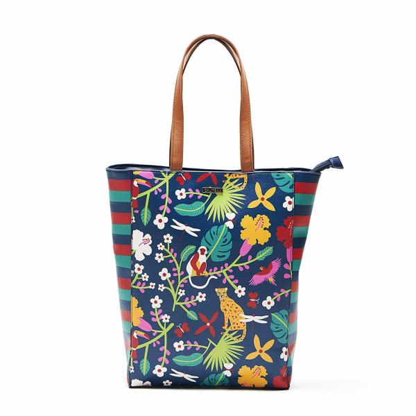Chumbak Women Navy Blue Tote Bag - JioMart