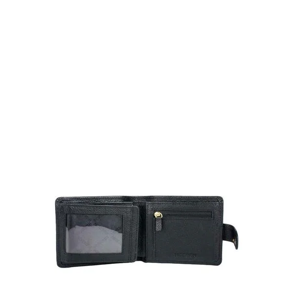 Hidesign Women Black Leather Wallet - JioMart