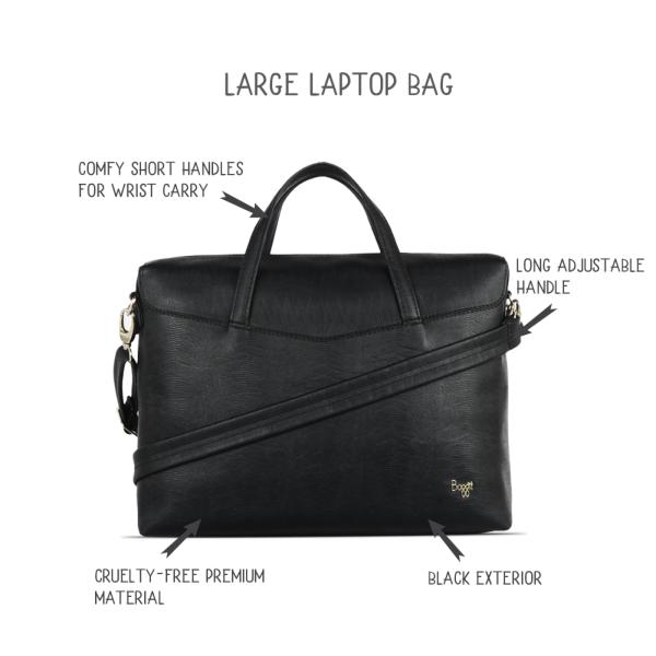 Baggit Men Black Bags - JioMart