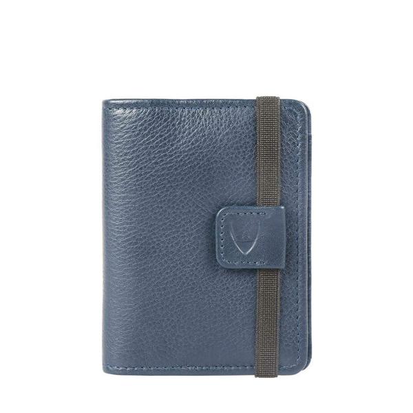 Hidesign Men Blue Leather Wallet - JioMart