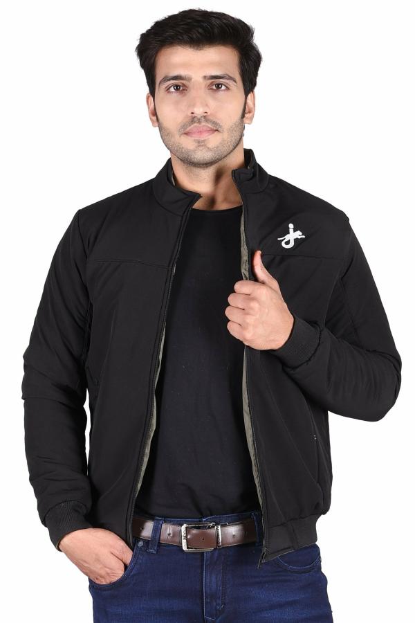 Jaguro Men's Winter Reverisble Jacket Dual Side Wearable - JioMart