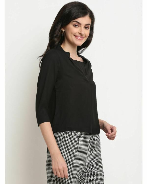 La Zoire Pleated Formal High-Low Top - JioMart