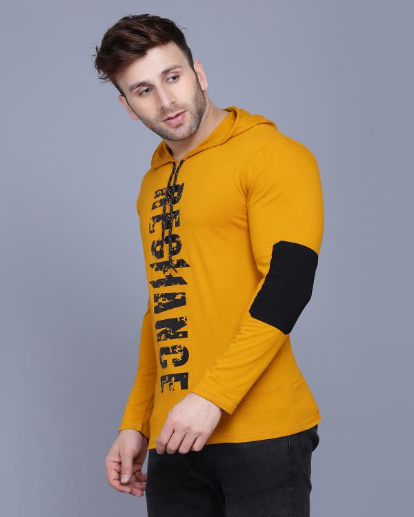 Rockhard Hooded Neck Printed Tshirt - JioMart