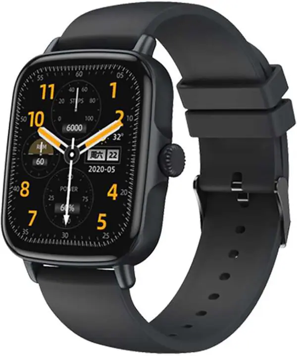 Minix MXT-FW25-Crest-Black 1.69 inch Bluetooth Calling Watch ...