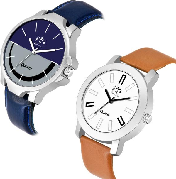 ROYATTO Analog Multi-color Dial Multi-color Strap Watch for Men - JioMart