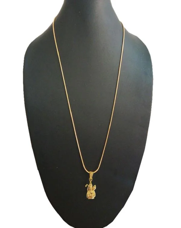 Rich & Famous hanuman locket Gold-plated Brass Pendant For Men & Boys ...