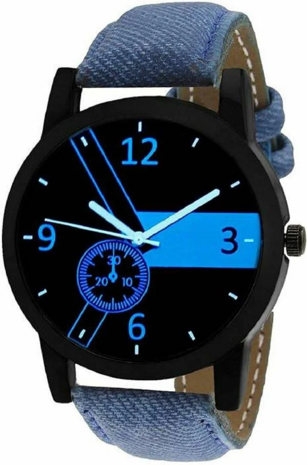TRUE COLORS Analog Multicolor Dial Blue Strap Watch For Men - JioMart