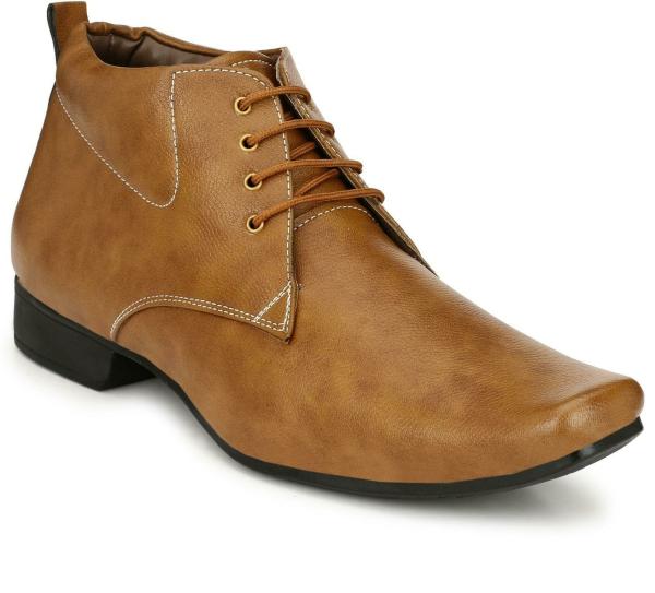 John Karsun Men Tan Formal Shoes - JioMart