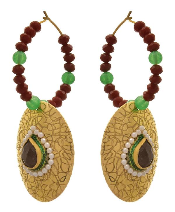 Jfl - Jewellery For Less Traditional One Gram Gold Plated Designer Bali ...