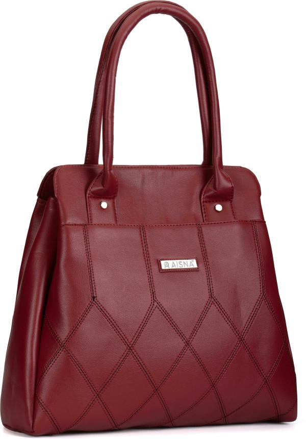 Dragstar Women Maroon Polyurethane Handbag - JioMart