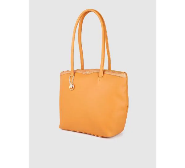 Baggit Women Mustard Synthetic Structured Shoulder Bag - L - JioMart