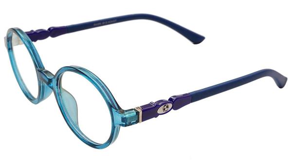 Soigne Dark Blue Round Spectacle Frame For Boys - JioMart